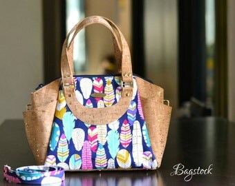 Everyday Tote Bagstock Sewing Pattern PDF sewing pattern