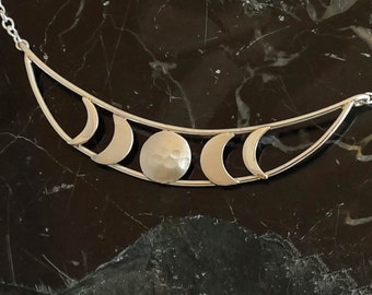 Moon necklace | Etsy