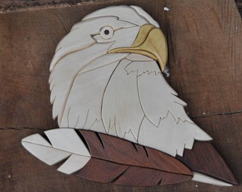 Wooden intarsia | Etsy