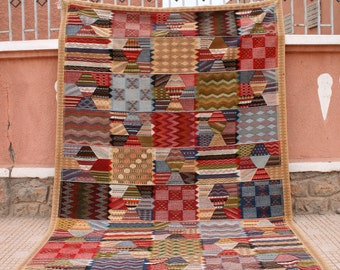 Patchwork rug | Etsy