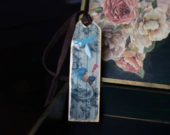 Decoupage bookmark | Etsy