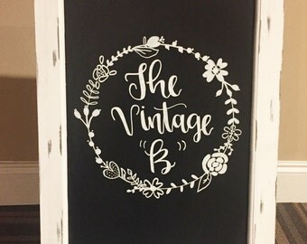 Chalkboard easel | Etsy