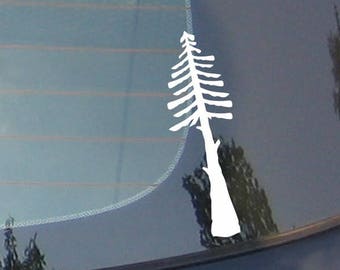 Pine tree decals | Etsy