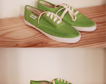 Lime green shoes | Etsy