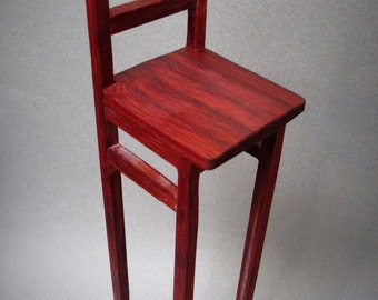 Wooden high chair | Etsy