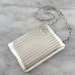 Sterling Silver MPS Monogrammed Art Deco Compact Purse