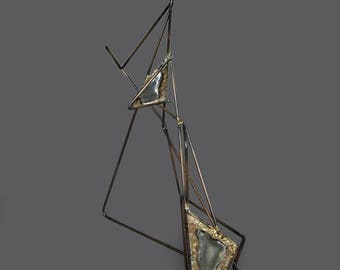 Steel rod sculpture | Etsy