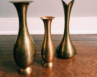 Rose gold vases | Etsy