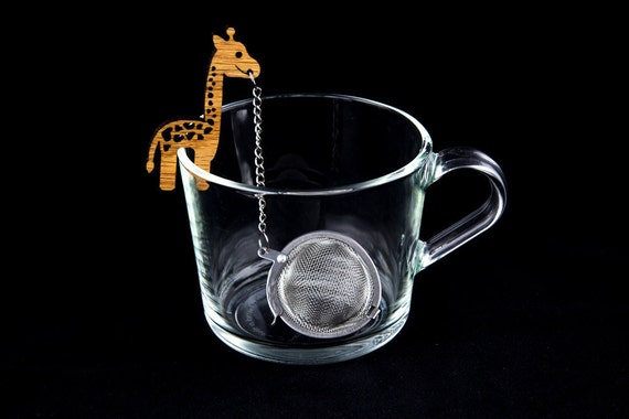 Tea Buddy™ giraffe tea infuser loose leaf tea by TheOtherLabs