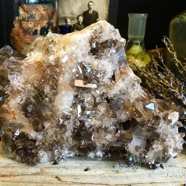 Raw Crystal Jewelry Crystal Necklaces Crystal Rings by FoxLark