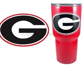 Georgia bulldogs yeti | Etsy