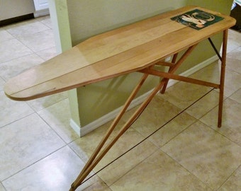 Wooden ironing board | Etsy