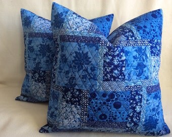 Patchwork pillow | Etsy