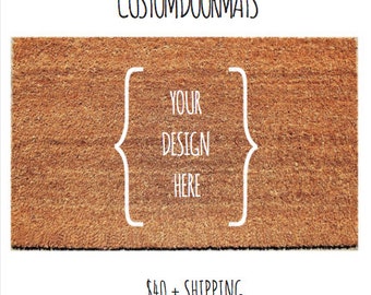 Custom doormat | Etsy