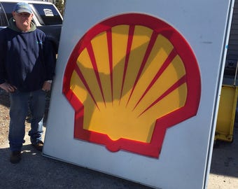 Shell gas station | Etsy