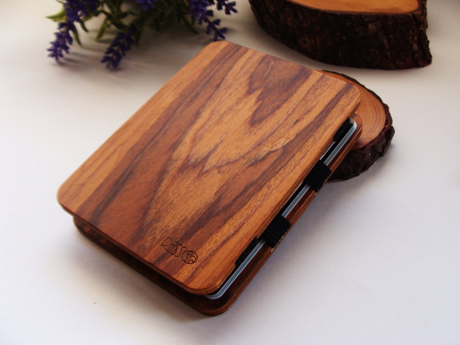Wooden wallet credit card wallet men's wallet slim