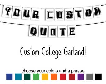 Graduation garland | Etsy