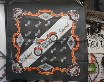 Skull Cap Motorcycle Bandana Crochet Pattern