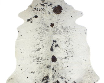 White cowhide rug | Etsy