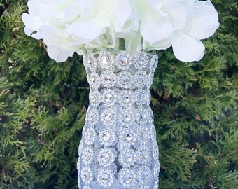 Rhinestone vases | Etsy