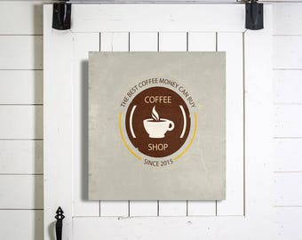 Coffee shop decor | Etsy