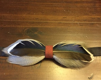 Feather bow ties | Etsy