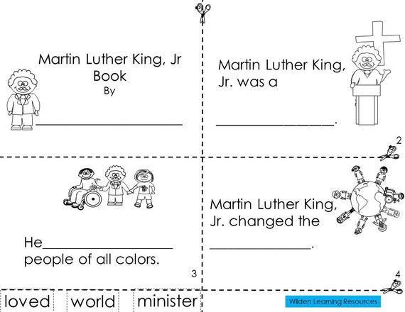 Items similar to Martin Luther King, Jr. Booklet on Etsy