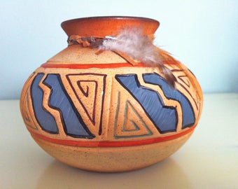 Native american pottery | Etsy