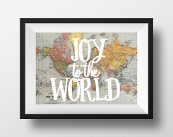 Joy to the world | Etsy