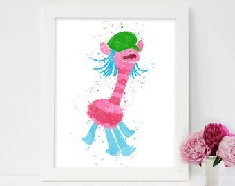 Trolls poster | Etsy