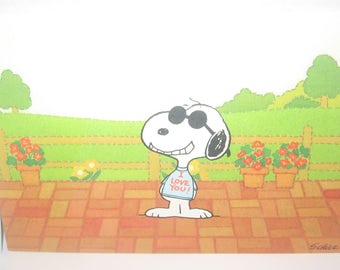 Snoopy joe cool | Etsy