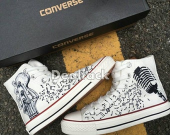 Converse high tops | Etsy