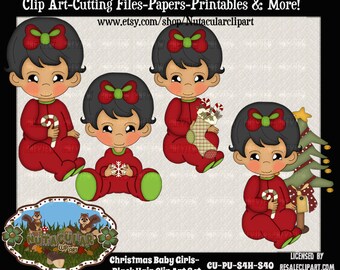 Baby girl clip art | Etsy