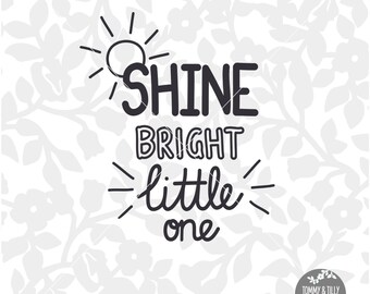 Shine bright svg | Etsy