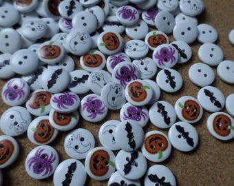 Halloween buttons | Etsy