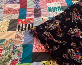 Patchwork quilt | Etsy