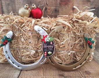 Horseshoe christmas | Etsy