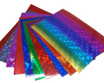 Holographic card | Etsy