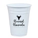 Personalized Soft Plastic Cups 16 oz Monogrammed Custom