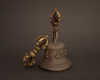 Items similar to Heavy Rattle Buddhist Bell on Etsy