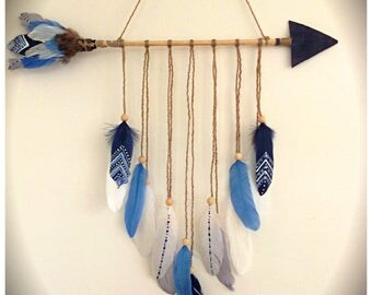 Feather mobile | Etsy