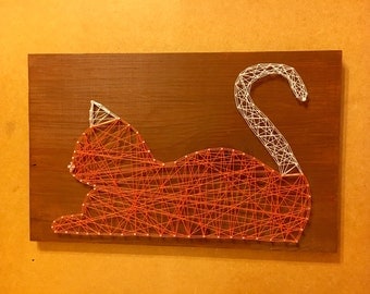 Cat string art | Etsy