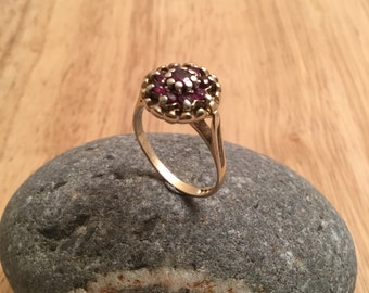 Vintage ruby ring | Etsy