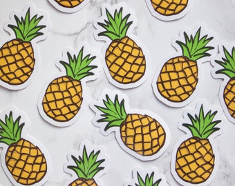 Pineapple sticker | Etsy