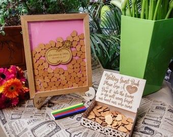 Drop top guestbook | Etsy