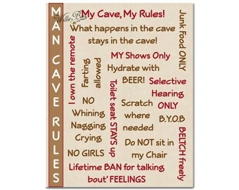 My cave my rules | Etsy