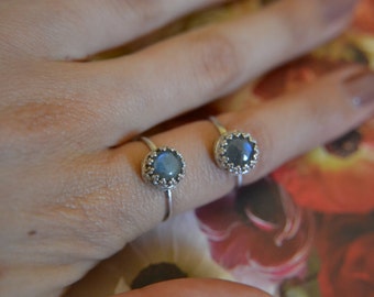 Crown setting ring | Etsy