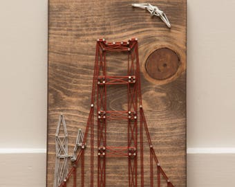 Vintage Photo: Crossing the Golden Gate Bridge in the