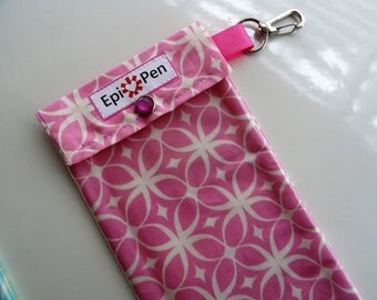 Items similar to EpiPen Case Allergy Injector Pen Organizer with Clear ...