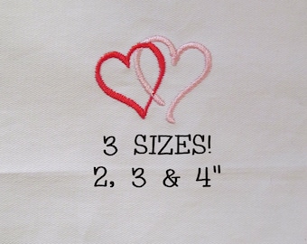 Two hearts design | Etsy